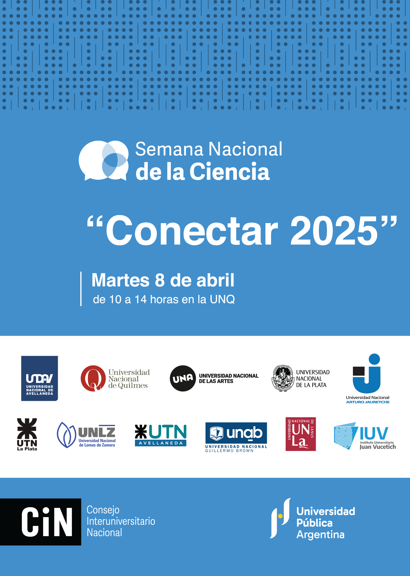 SEMANA NACIONAL DE LA CIENCIA – JORNADA “CONECTAR 2025” - UTN Avellaneda