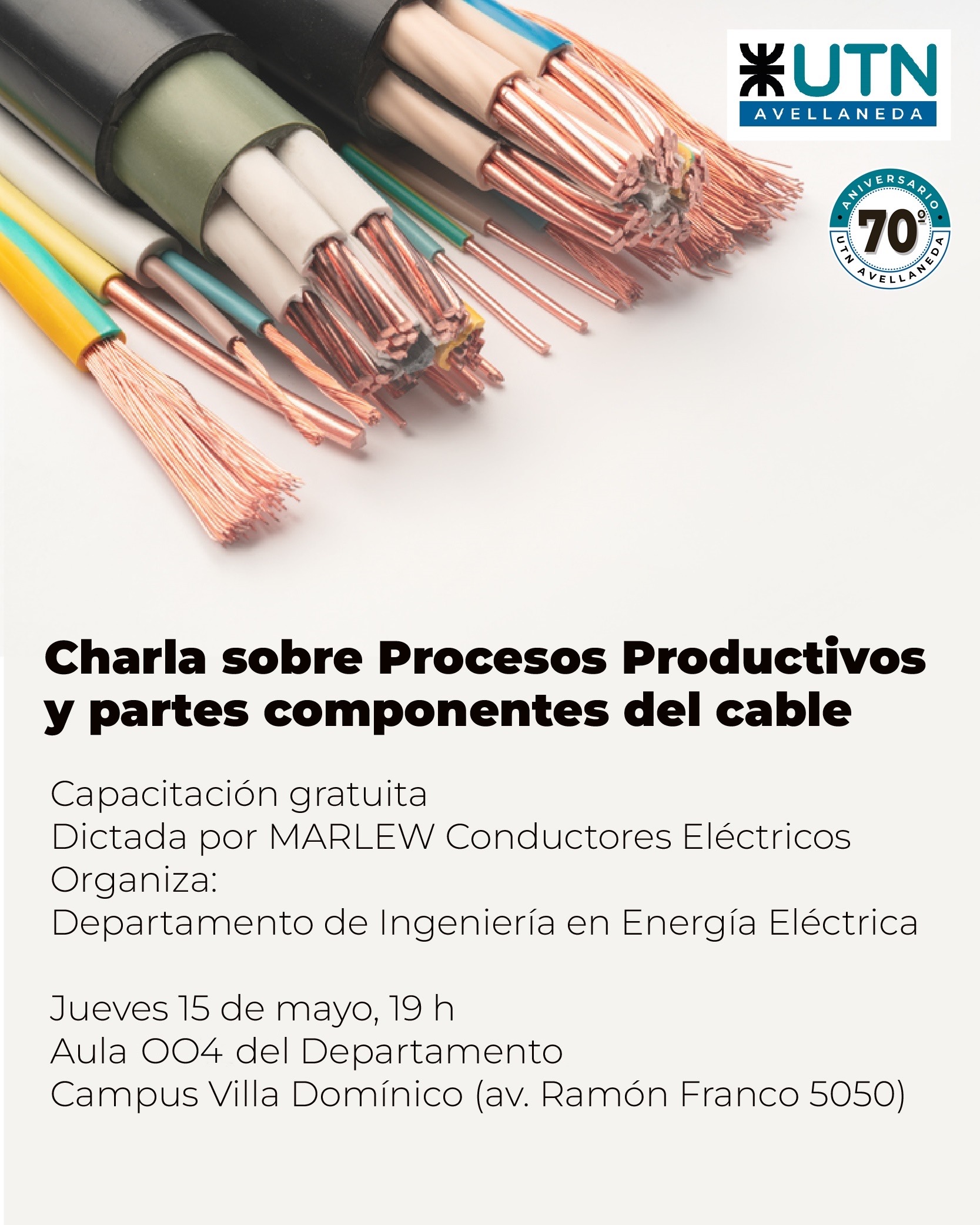 CHARLA: PROCESOS PRODUCTIVOS Y PARTES COMPONENTES DEL CABLE - UTN ...